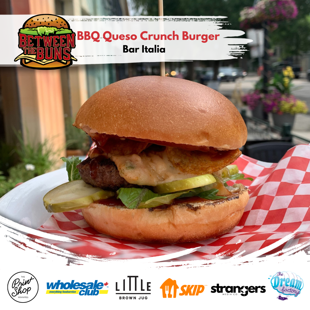 BBQ Queso Crunch Burger → Between The Buns