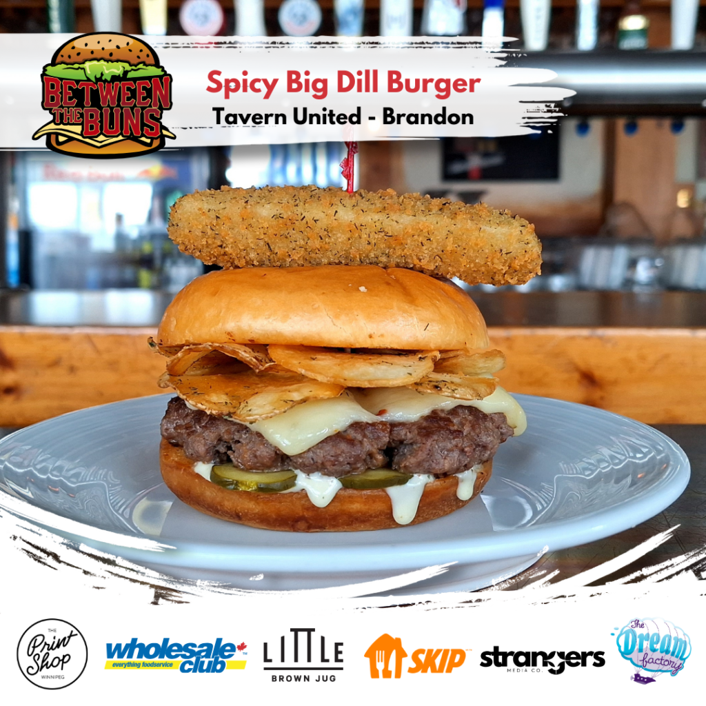 The Spicy Big Dill Burger → Between The Buns